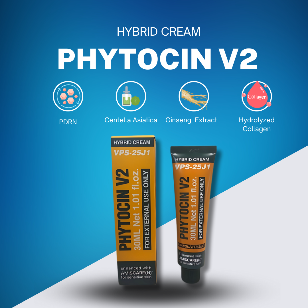 VQM Phytocin V2 Hybrid Cream 30ml 파이토신 재생 크림 NEW – COSMOGANGNAM